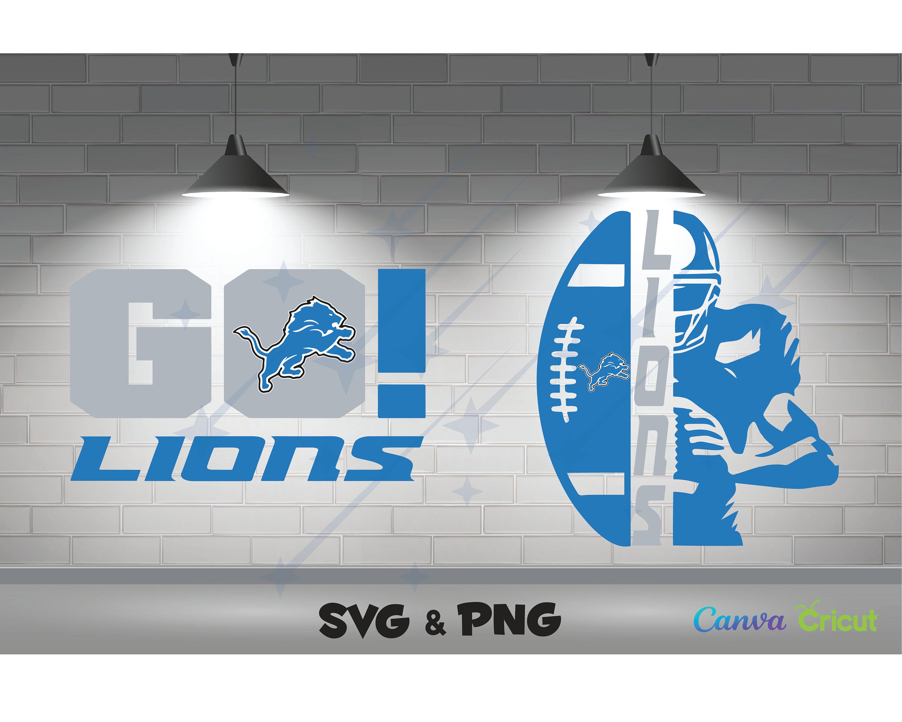 Lions SVG and PNG Formats Ready to Use for Cricut High Resolution ...