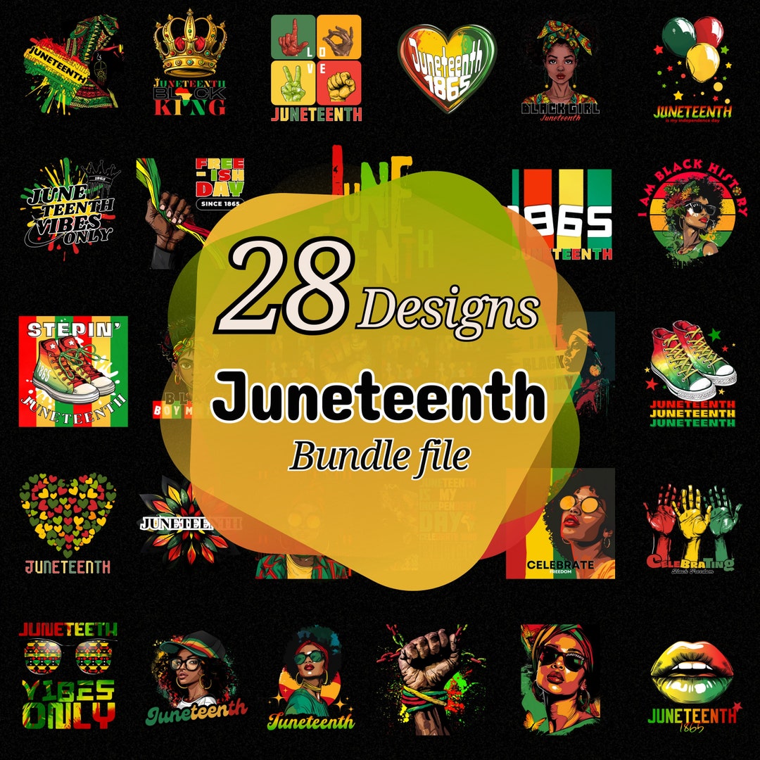 28 Juneteenth PNG Bundle, Juneteenth Sublimation Png, Juneteenth is My ...
