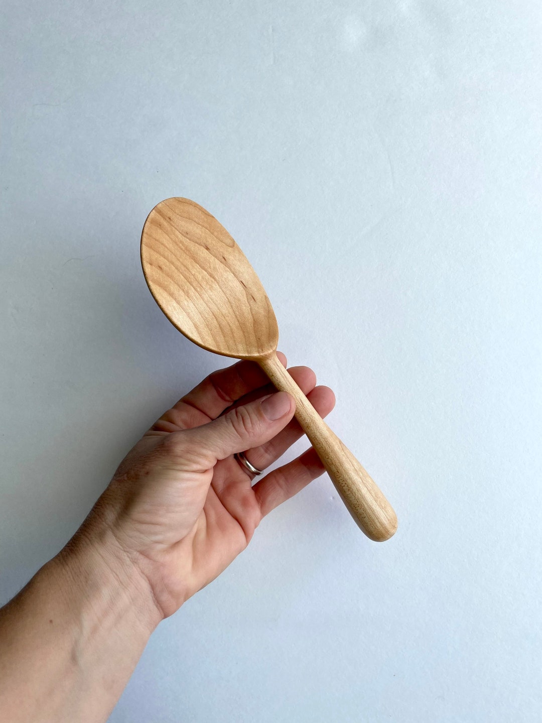 Rice Paddle Spoon, Wood Rice Spoon, Wood Utensils, Handmade in the USA ...