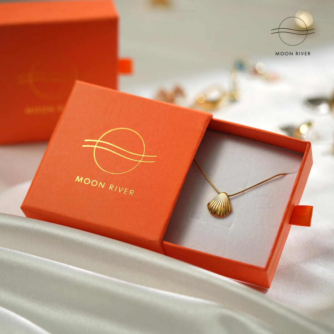 50pc Custom Logo Jewelry Packaging Boxes for Business With Matte ...