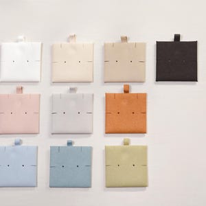 50pcs 3"×3" Minimalist Custom Logo Jewelry Packaging for Businesses ...