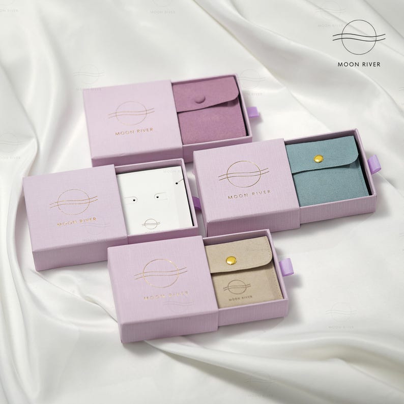 Bulk Custom Logo Jewelry Packaging for Businesses, Custom High Quality ...