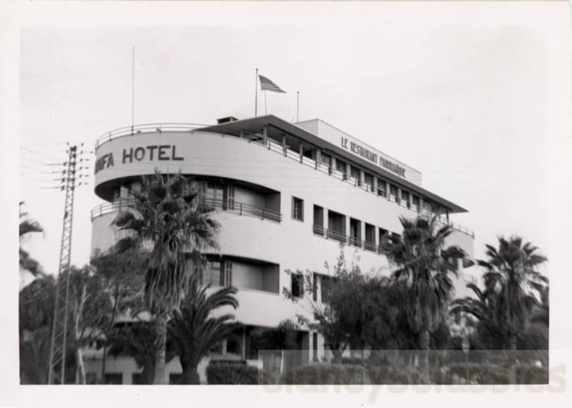 Vintage Snapshot Anfa Hotel Casa Casablanca Morroco Famous for Allies ...