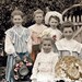 Girls of Springtime Tinted Vintage Photo Print - Etsy