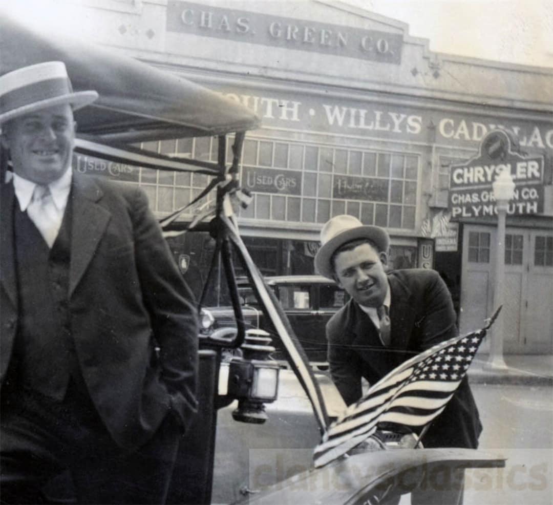 Vintage Photo 1934 Duff & Friend Transport Car by Chas Green Used Car ...