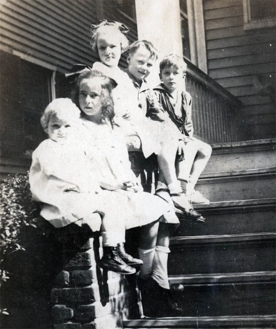 Vintage Photo 1919 Mary Lou Bruce ~billy Browning ~harlan & Rosalie ...