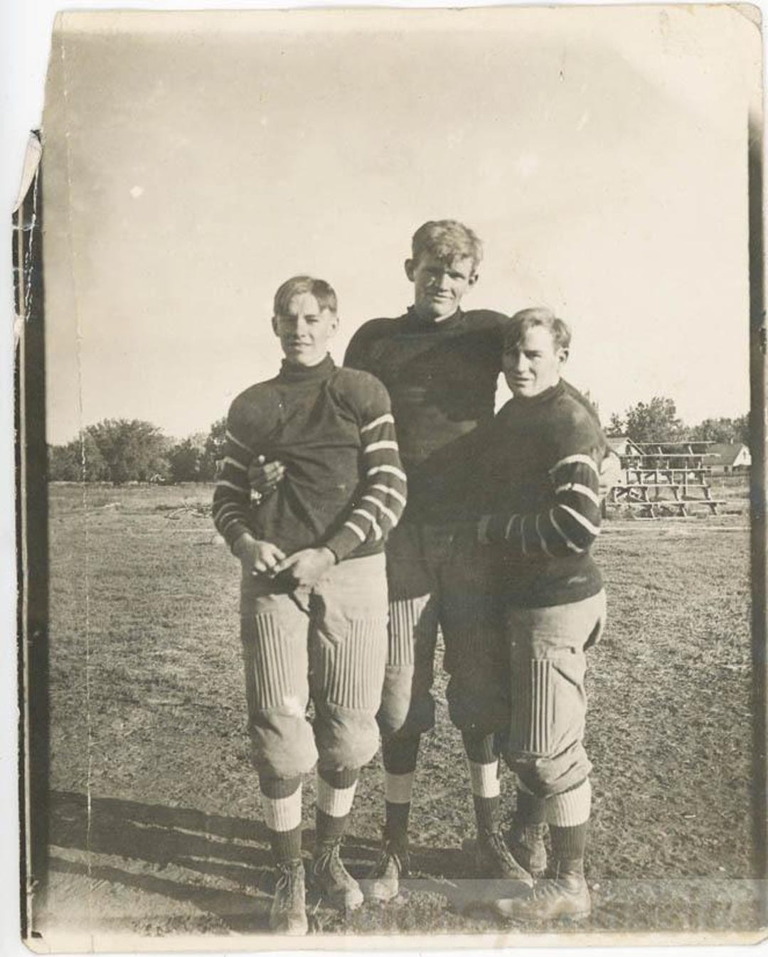 Vintage Photo 1918 Longmont High School Colorado Football Team Young ...