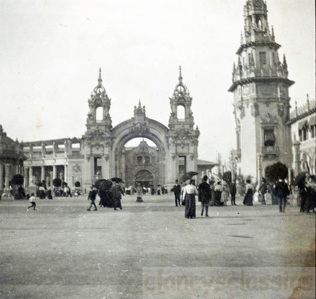 Vintage Photo 1901 Pan American Exposition Buffalo World's Fair ...