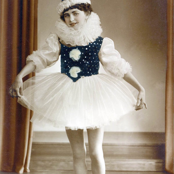 Pierrot Costume - Etsy