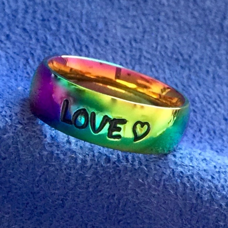 Engraved Ring - Etsy