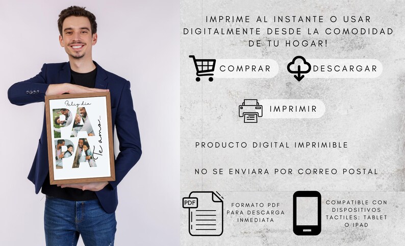 Plantillas editables Feliz día Papá, editable e imprimible, regalo ...