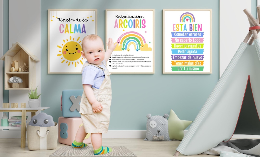 Calm Corner Poster, Soothing Corner Signs, Mental Health, Therapy ...