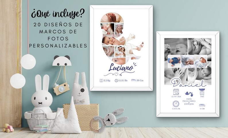 Welcome Baby Photo Frame, Editable Photo Templates, Baby Photo Frame ...