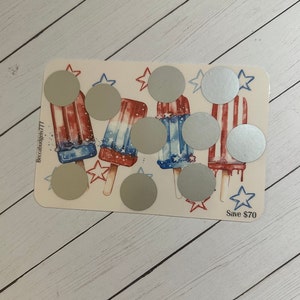 BOOM POP POPSICLE Scratch off Savings Challenge - Etsy