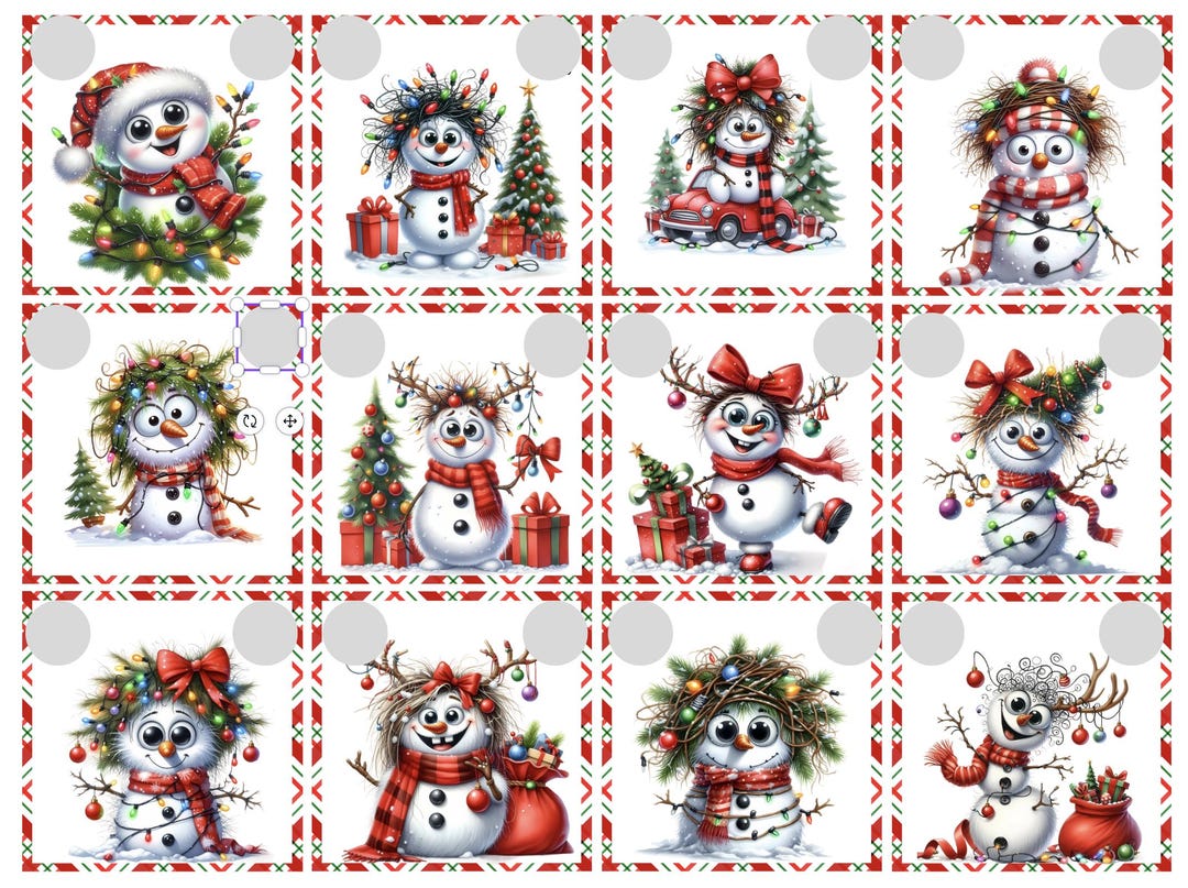 Digital***merry CHRISTMAS MATCH up Savings Challenge - Etsy