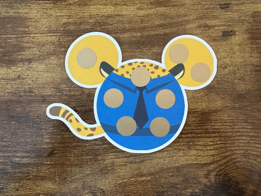 ZOOTOPIA OFFICER CLAWHAUSER Mini Scratch Off - Etsy