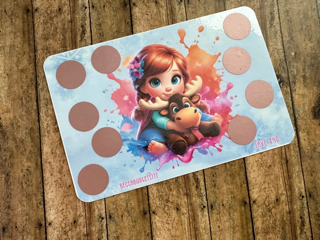 BABY ANNA Scratch off Savings Challenge - Etsy