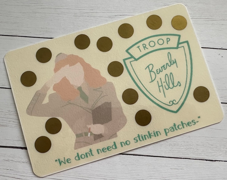 TROOP BEVERLY HILLS 80s Scratch off Savings Challenge - Etsy