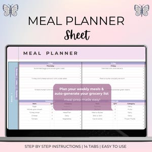 Google Sheets Template |all in One Digital Planner | Ultimate Life ...