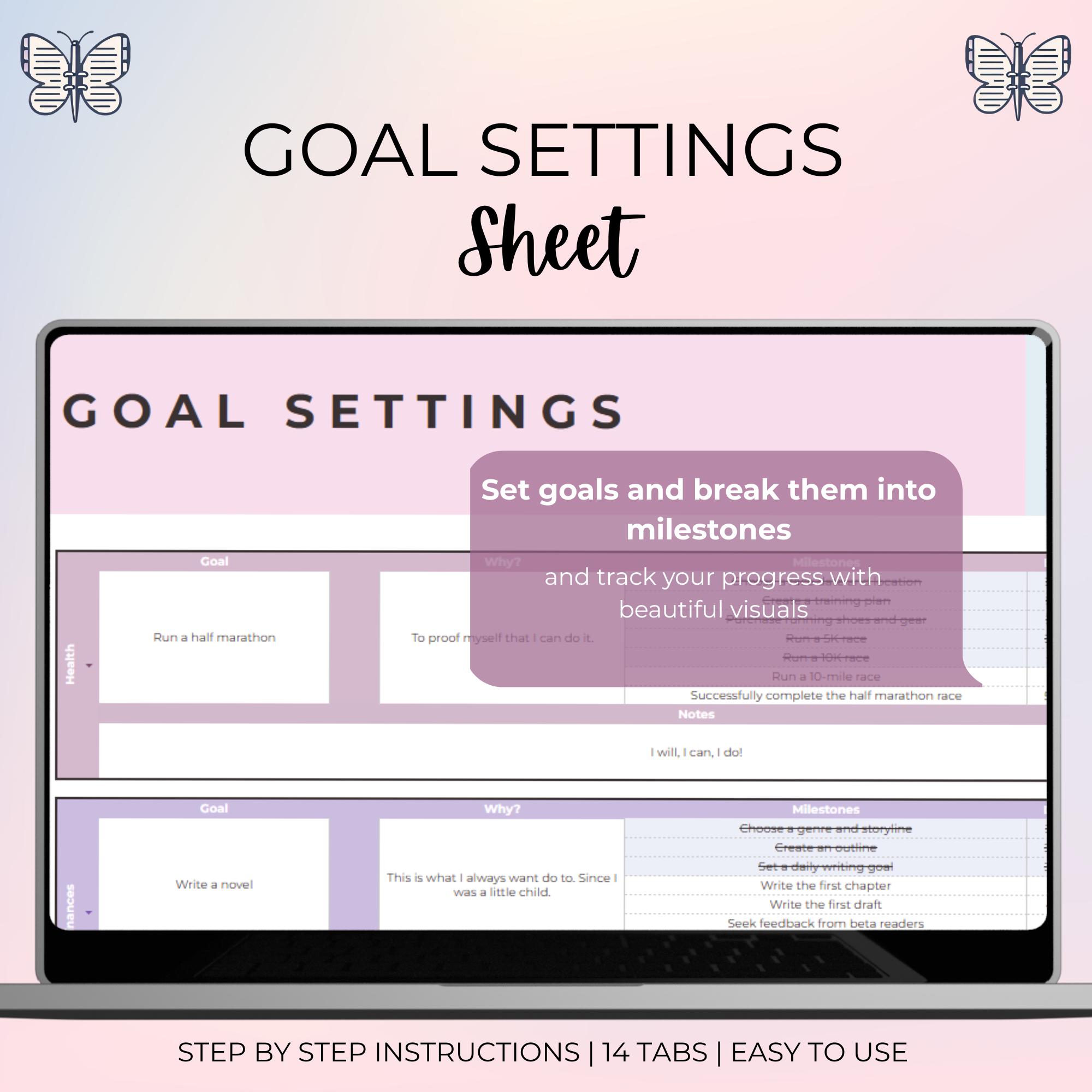 Google Sheets Template |all in One Digital Planner | Ultimate Life ...