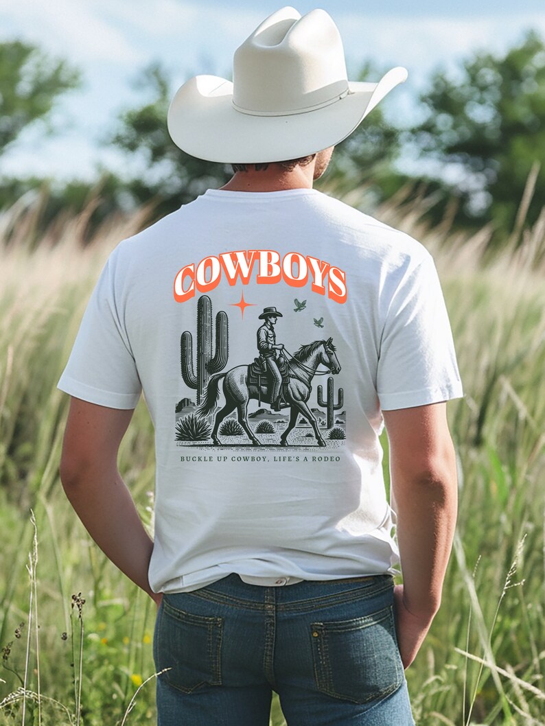 Buckle up Cowboy Life's a Rodeo - Etsy