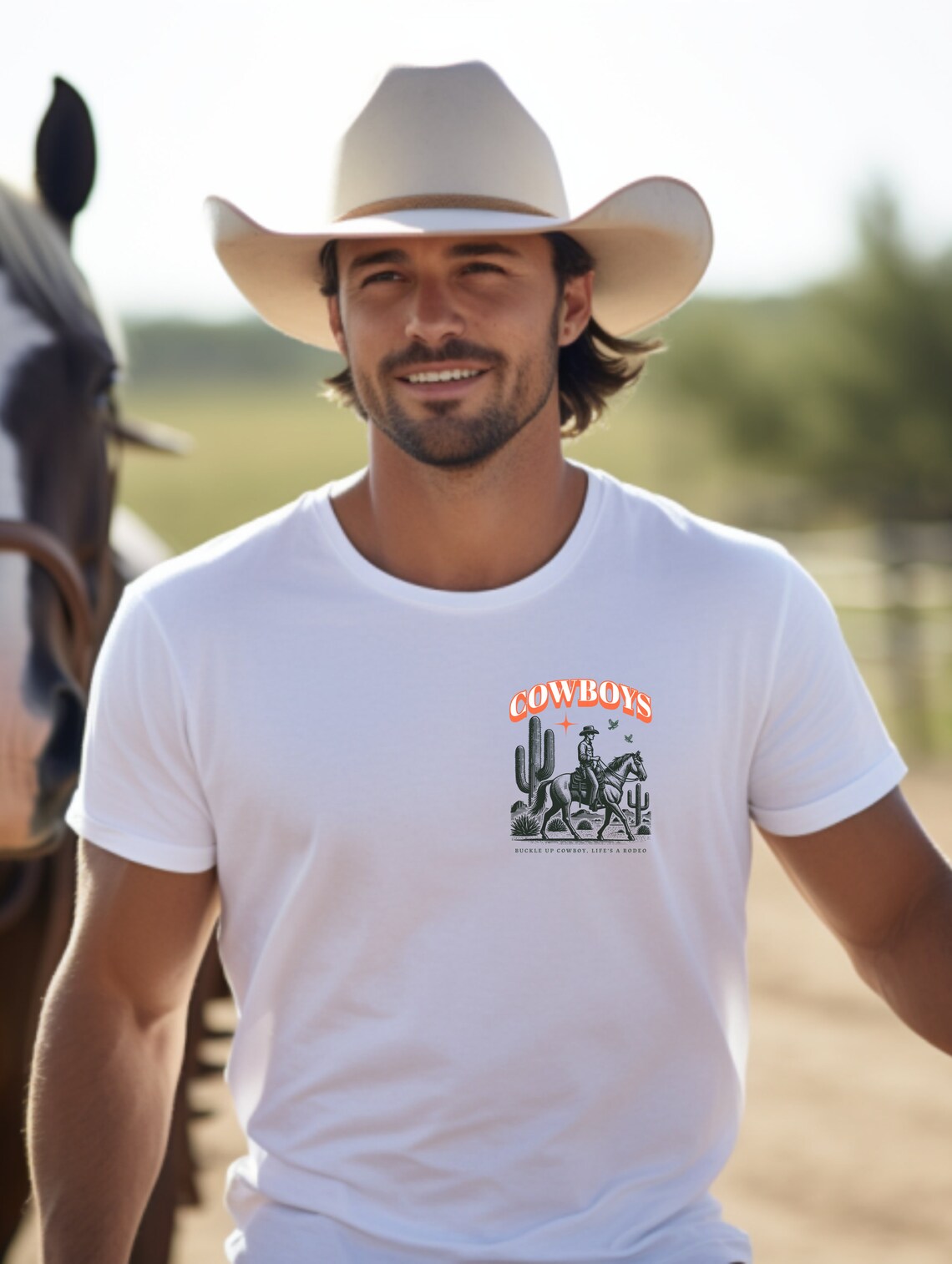 Buckle up Cowboy Life's a Rodeo - Etsy
