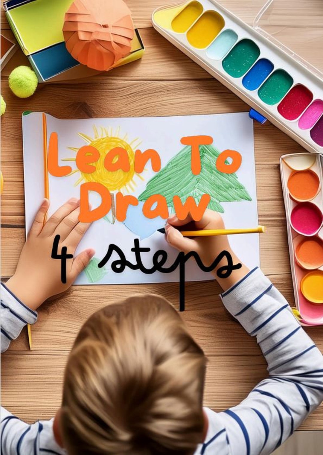 Learn How to Draw in 4 Steps - Etsy