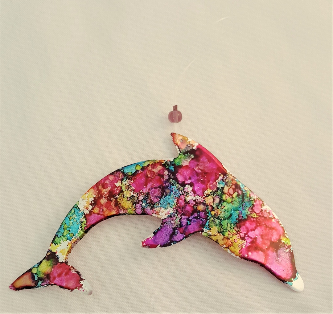 Dolphin Ornament Recycled Aluminum Cans - Etsy