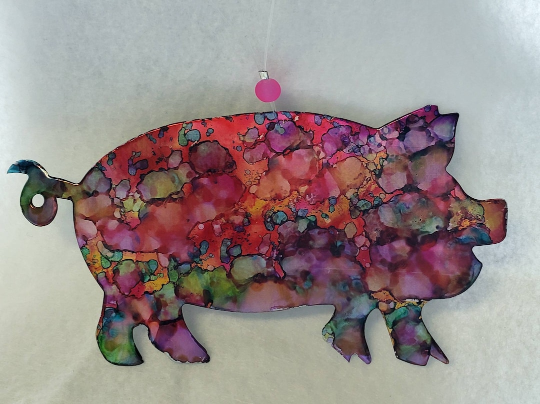 Pig Ornaments Recycled Aluminum Cans - Etsy