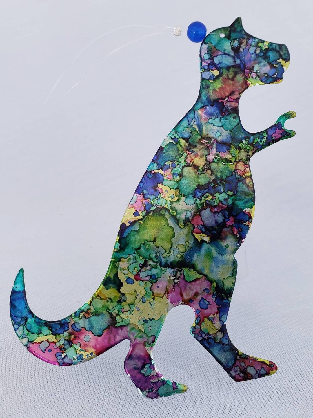 Tyrannosaurus Rex Ornament Recycled Aluminum Cans - Etsy