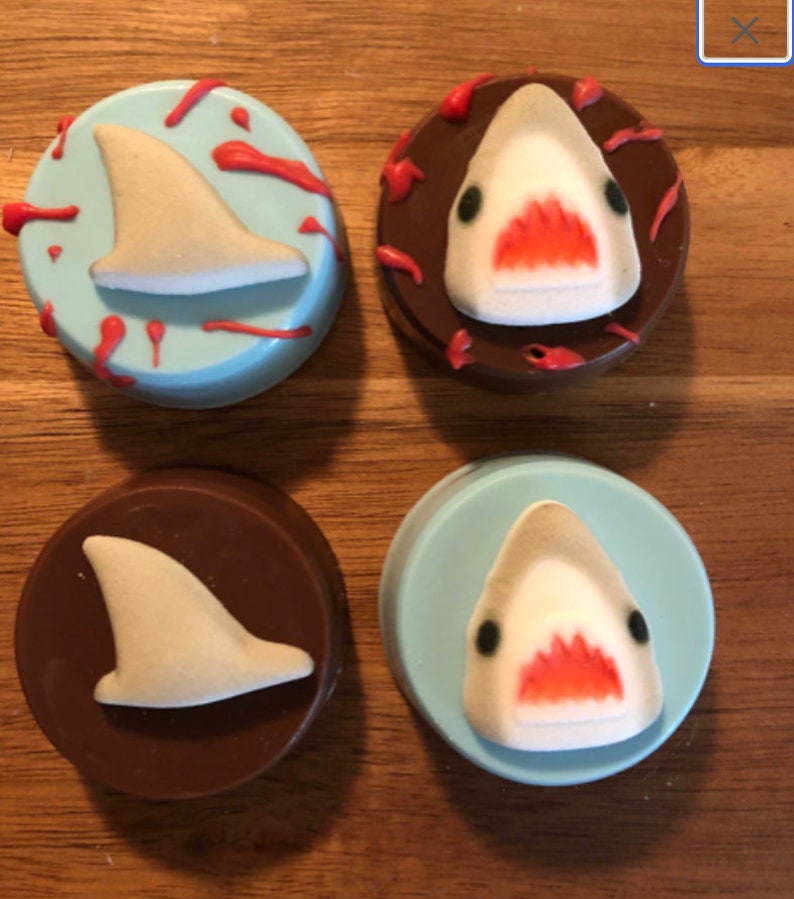 Shark Week Sea Creature Chocolate Covered Oreos JAWS - Etsy