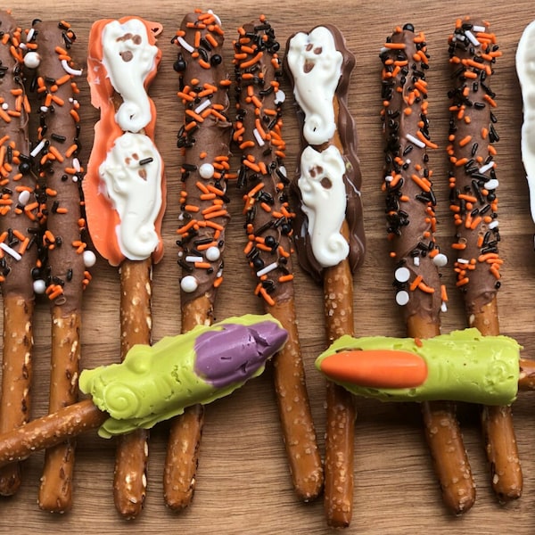 Halloween Pretzels - Etsy
