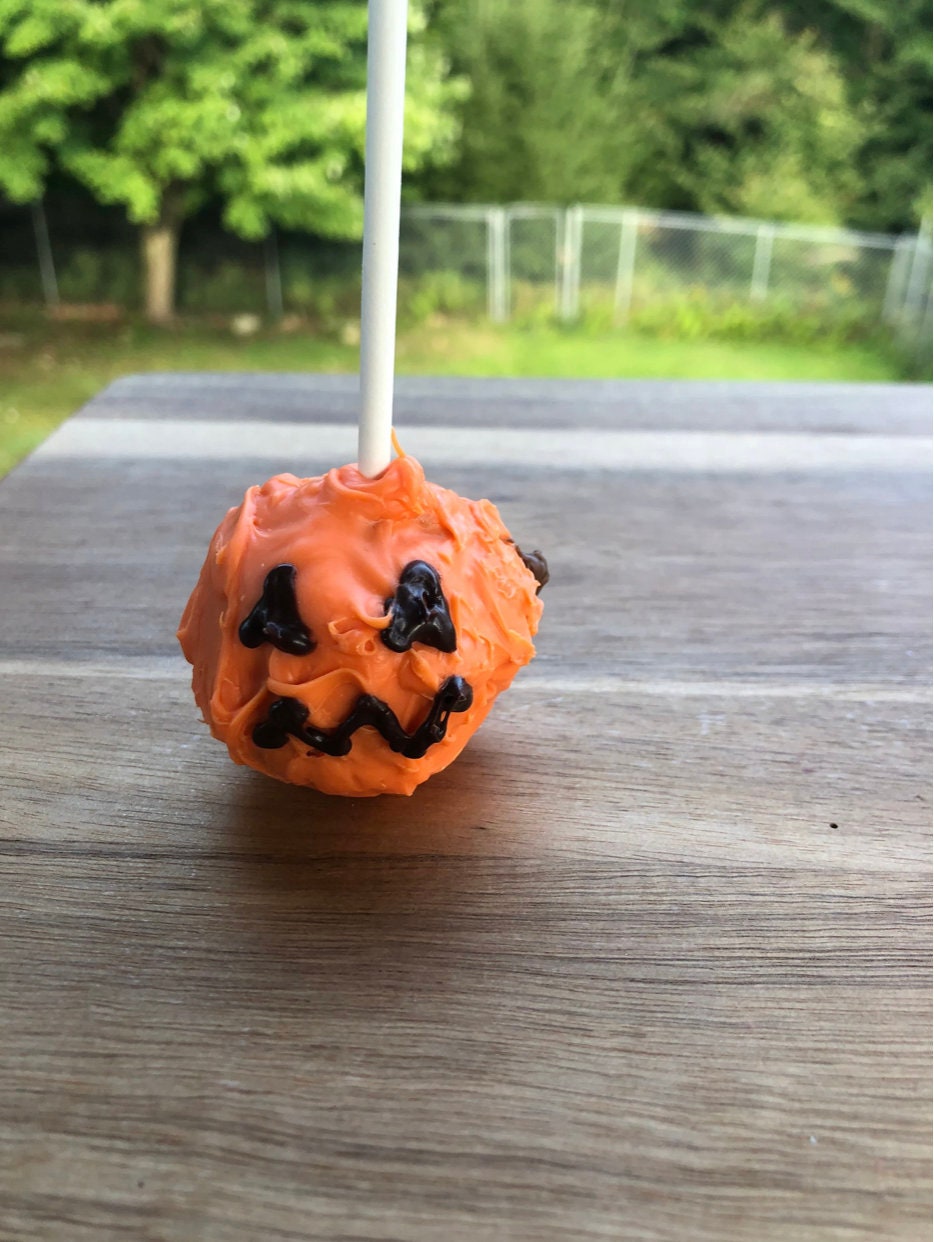 Halloween Fall Funfetti Cake Pops Pumpkins - Etsy