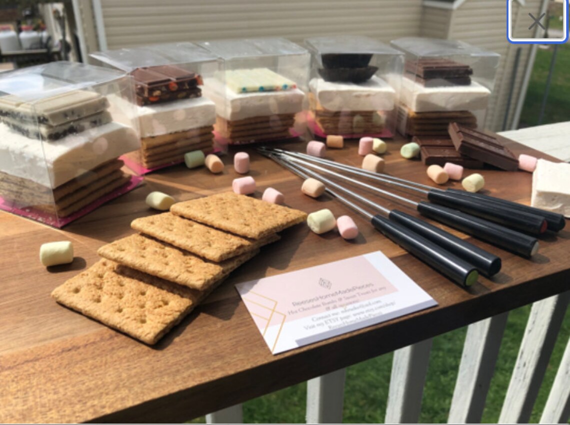 S'mores Kit Smores With Homemade Marshmallows - Etsy