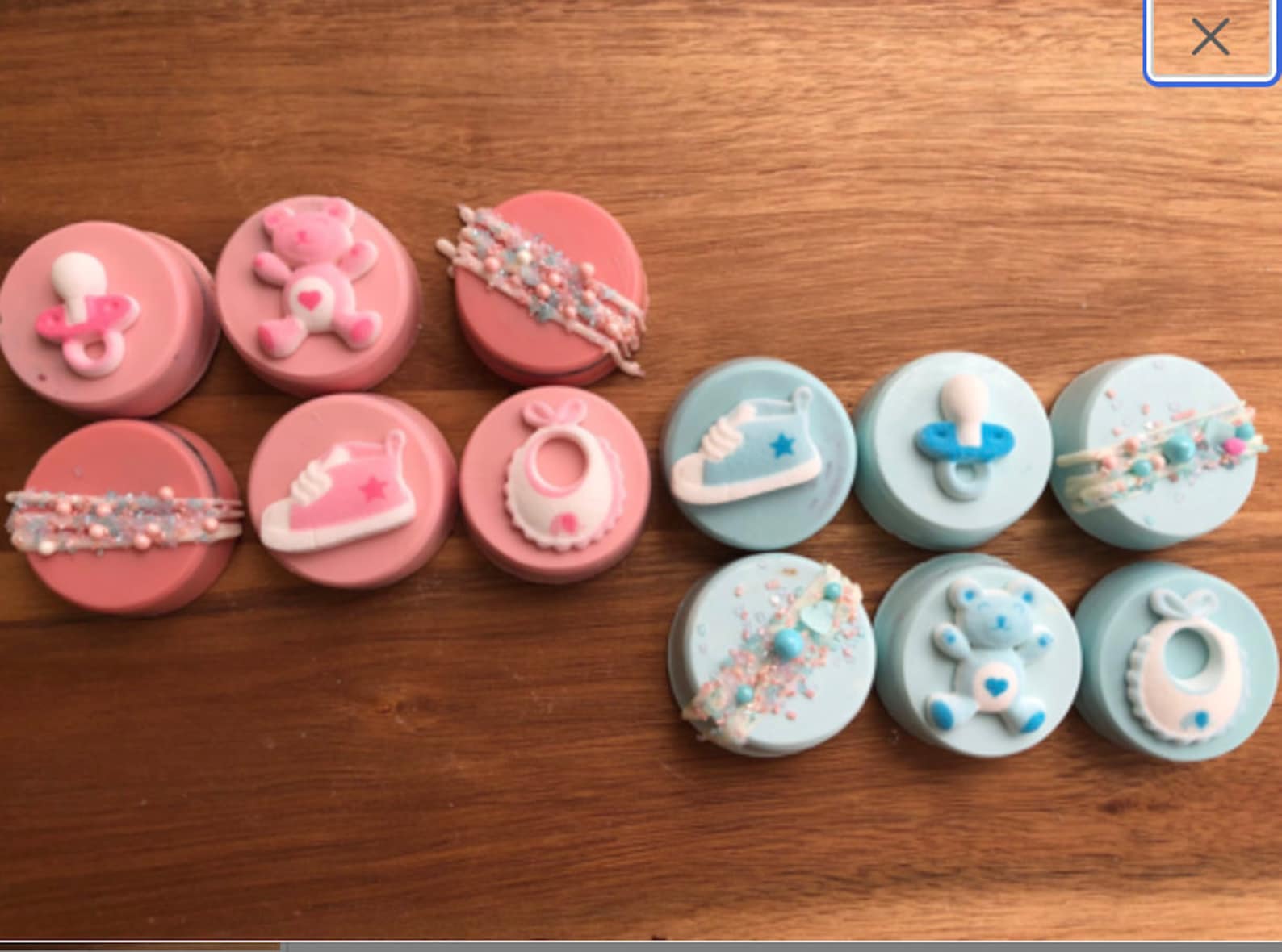 Its a Boy! Its a Girl! Chocolate Covered Oreos Gender Reveal Baby ...