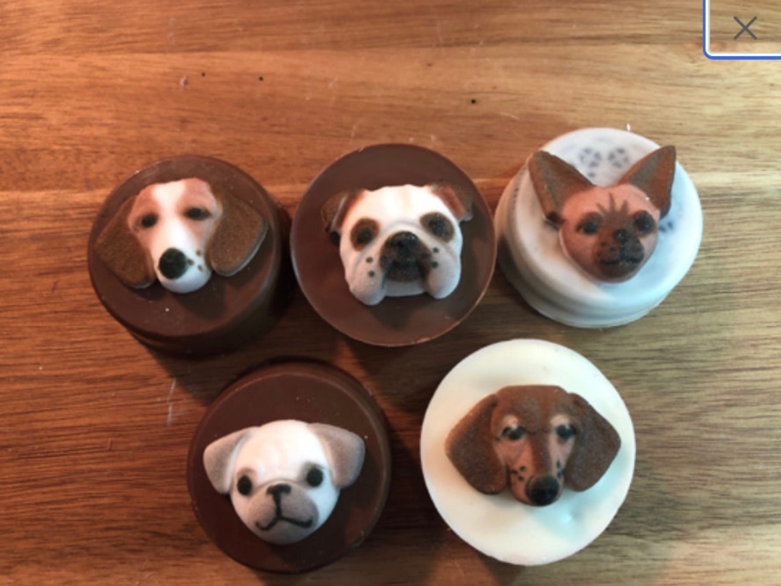 Pet Dog Chocolate Covered Oreos - Etsy