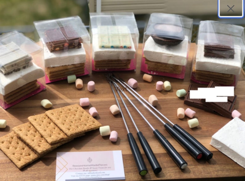 S'mores Kit Smores With Homemade Marshmallows - Etsy