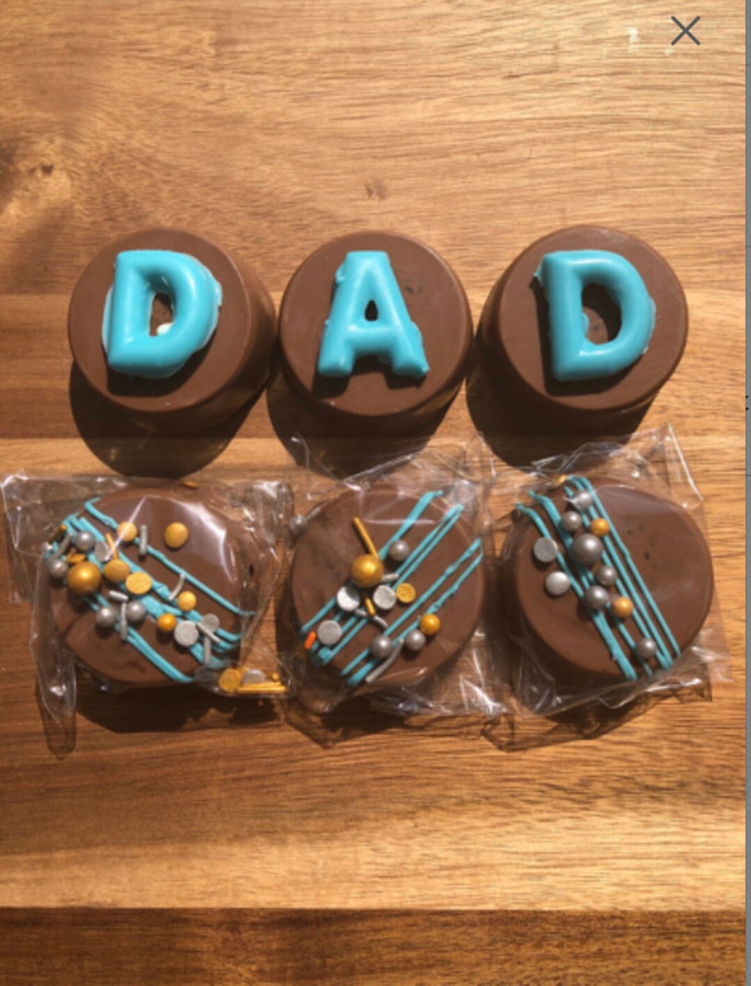 Fathers Day Chocolate Covered Oreos - Etsy