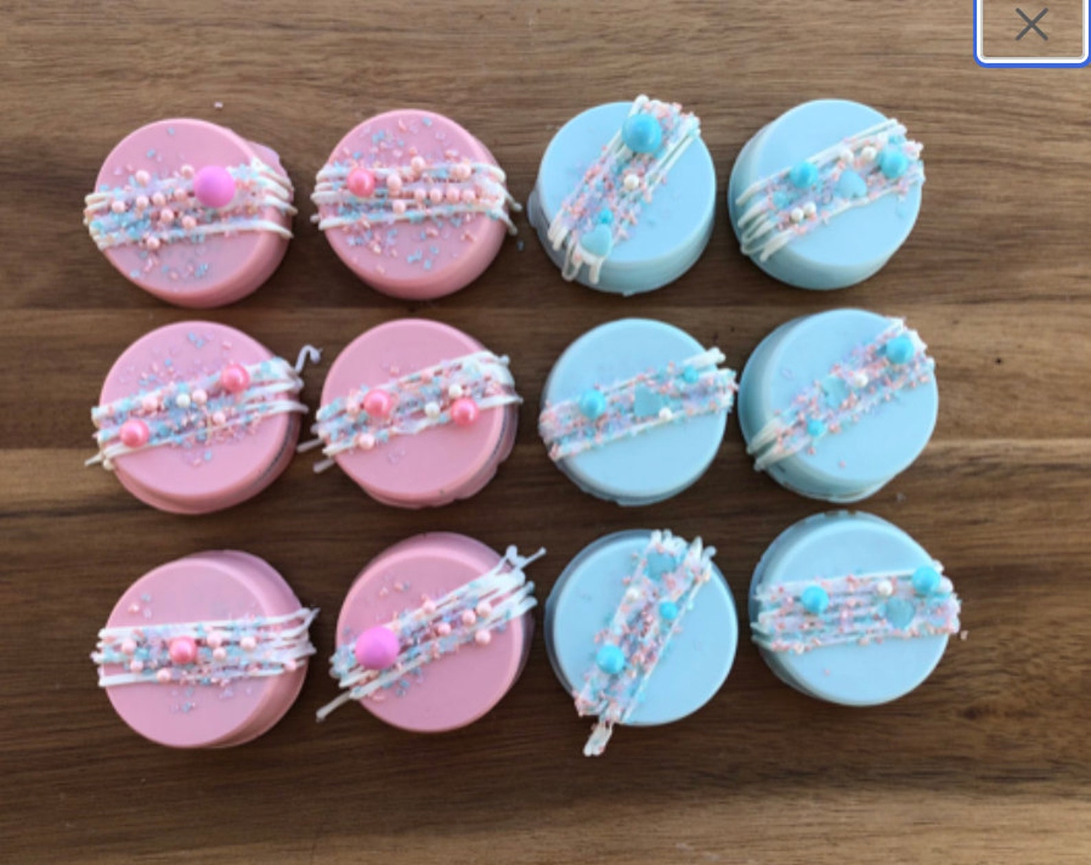 Its a Boy! Its a Girl! Chocolate Covered Oreos Gender Reveal Baby ...
