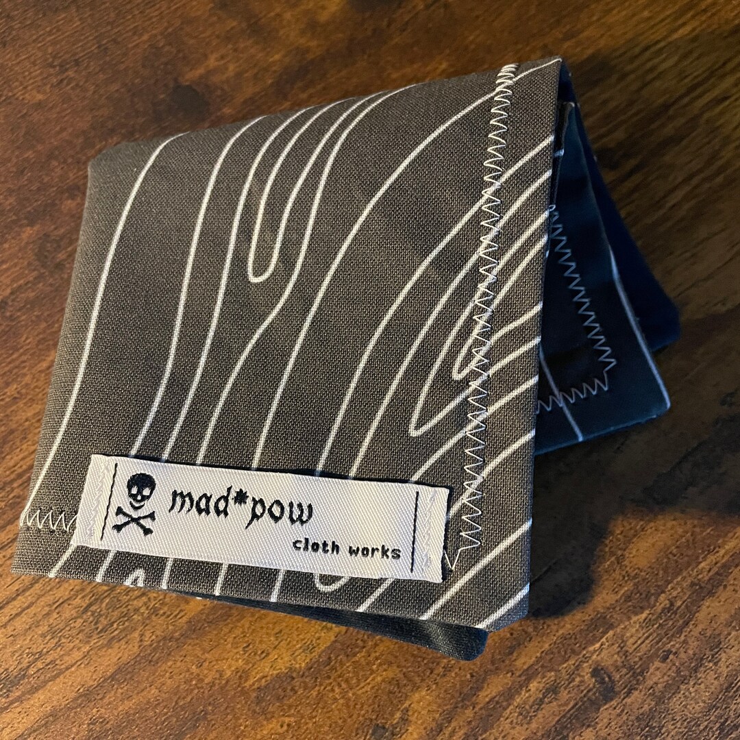 Black Topo EDC Hank Every Day Carry Handkerchief - Etsy