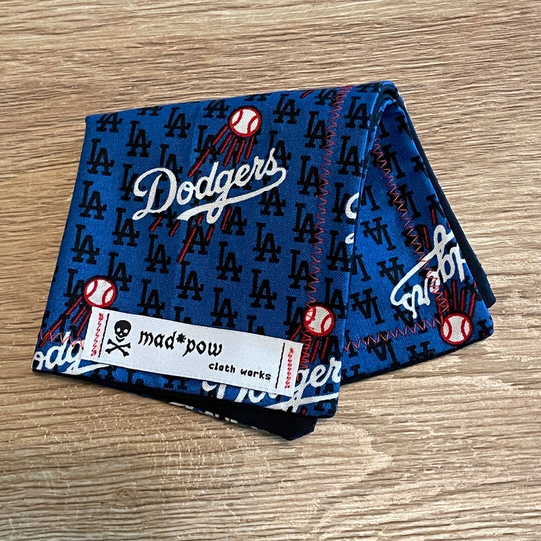 Los Angeles Dodgers EDC Hank. Every Day Carry Handkerchief W/microfiber ...