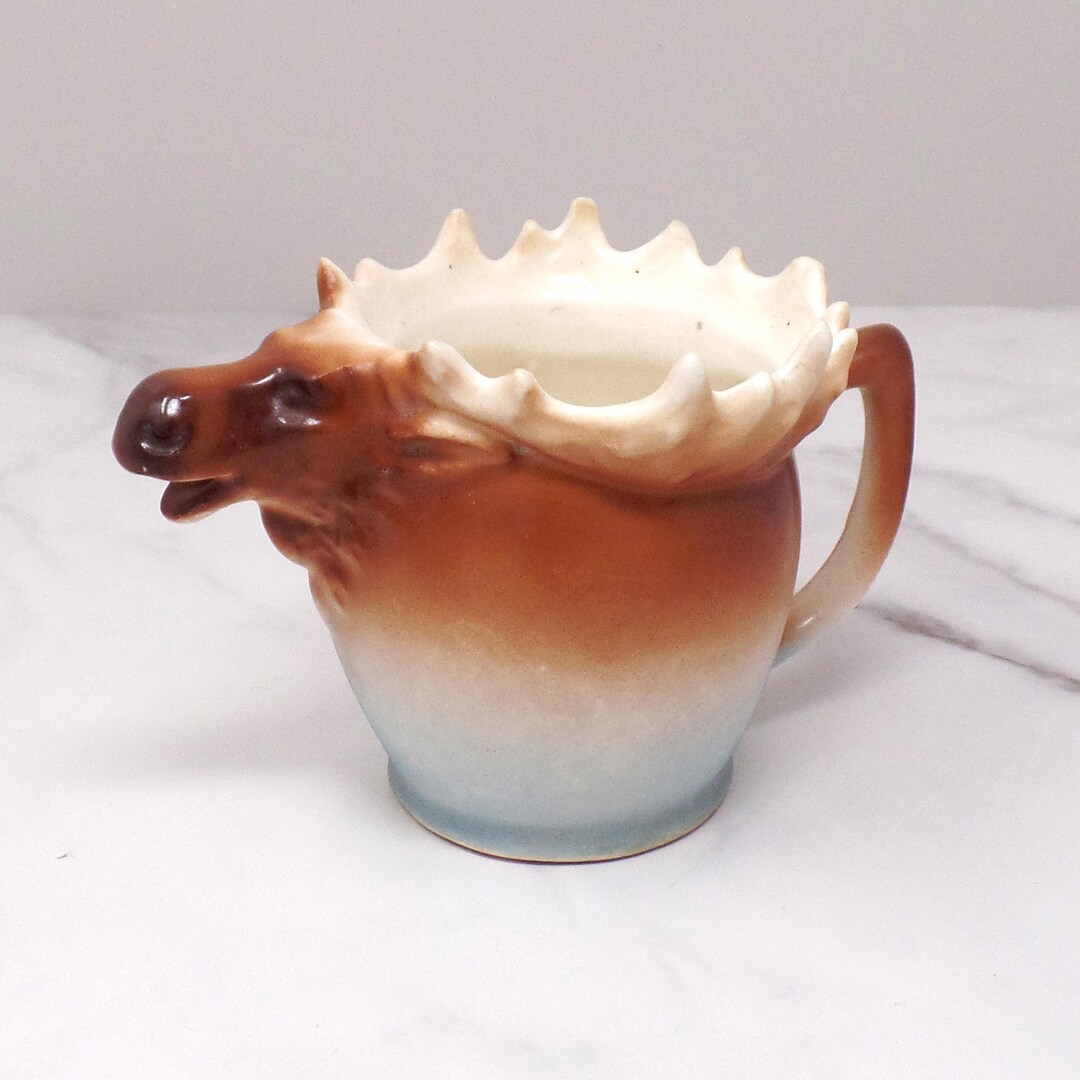 Vintage Czech Ceramic Moose Creamer (1950s-1960s) - Etsy