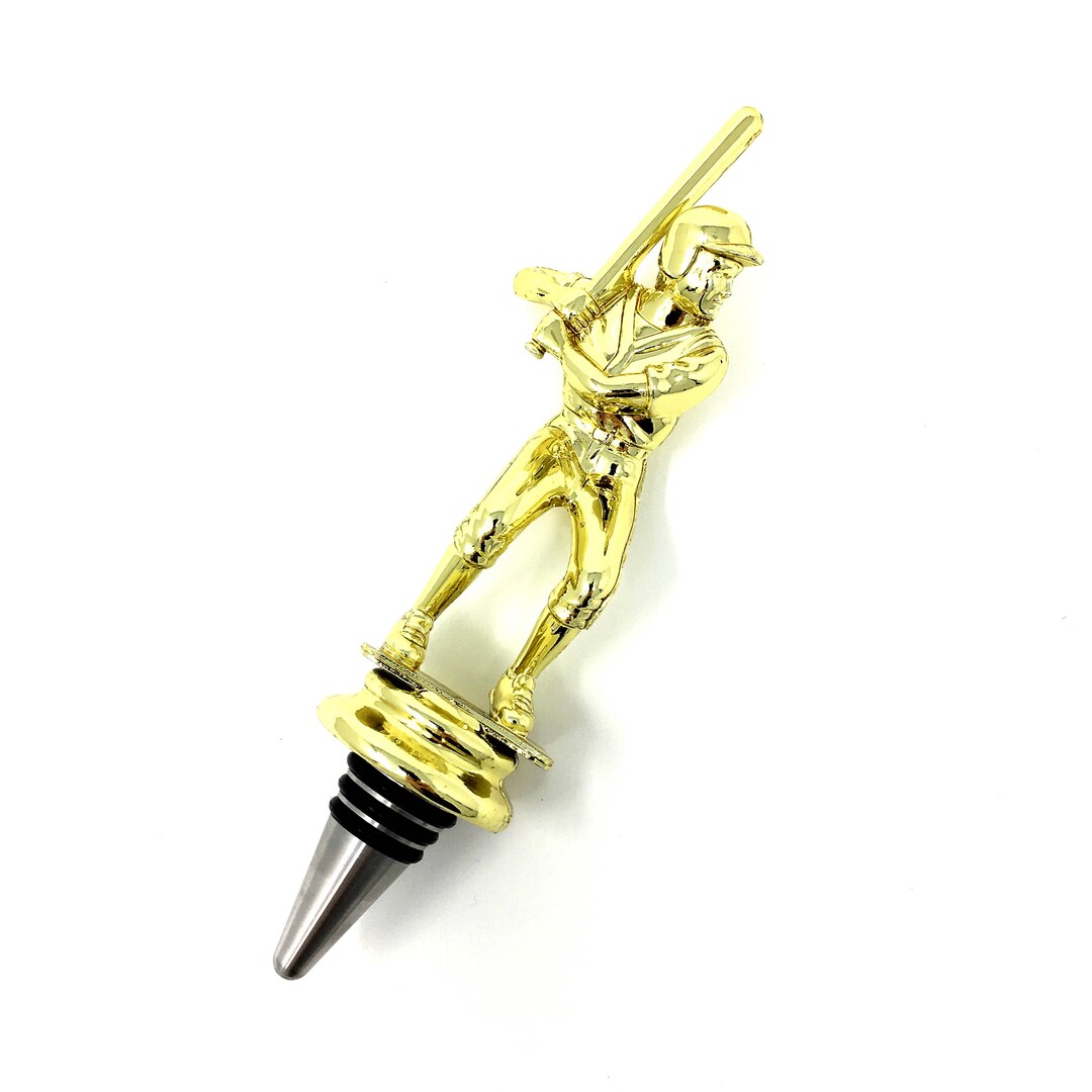 Handmade Bottle Stopper Made From Repurposed Baseball Trophy - Etsy