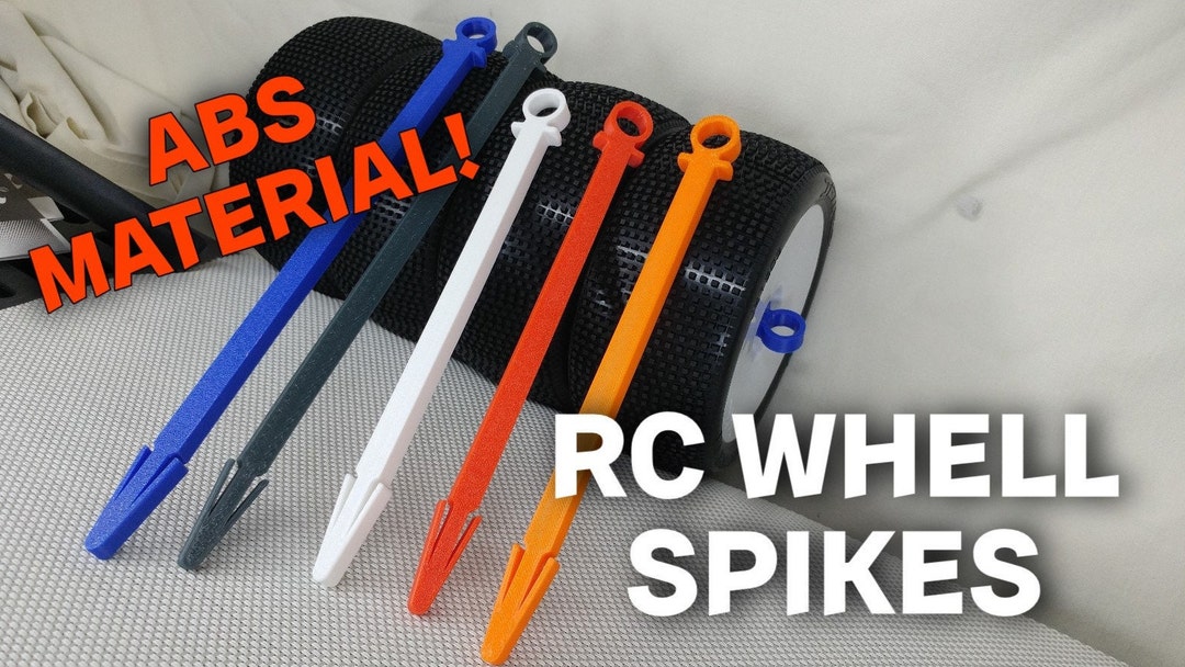 2 Buggy and 2 Truggy Wheel Spikes. ABS Material - Etsy