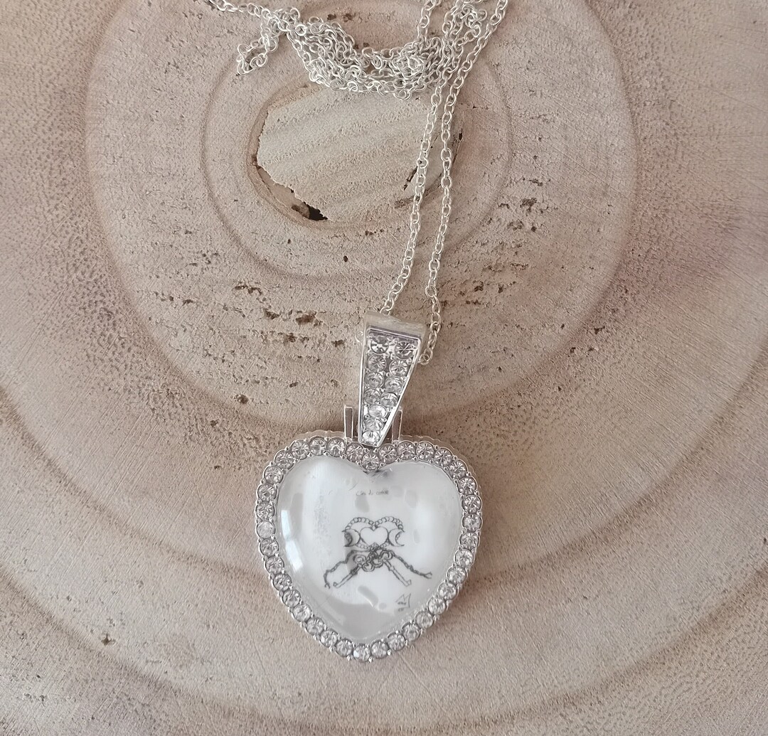 Pendant Sigil Keys of the Heart Magic of Hecate - Etsy