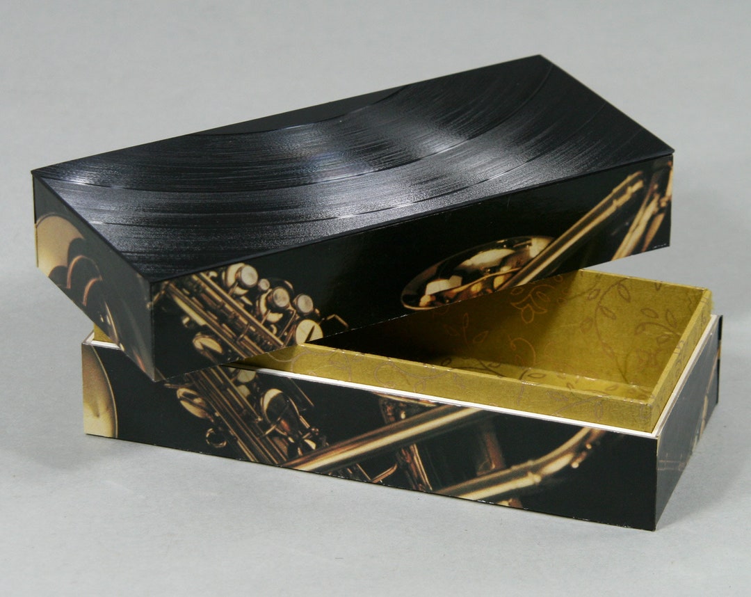 Mini Groove Box - Handmade From Recycled Vinyl Record Dorsey Brothers ...