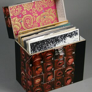 7-inch Vinyl 45 Record Case Handmade From Recycled Records Songs of Joy ...