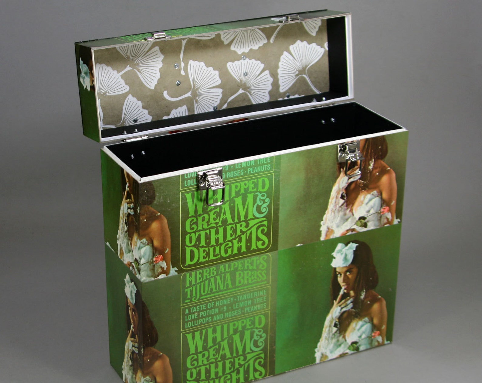Handmade LP Record Case 12-inch Box Whipped Cream & Other - Etsy
