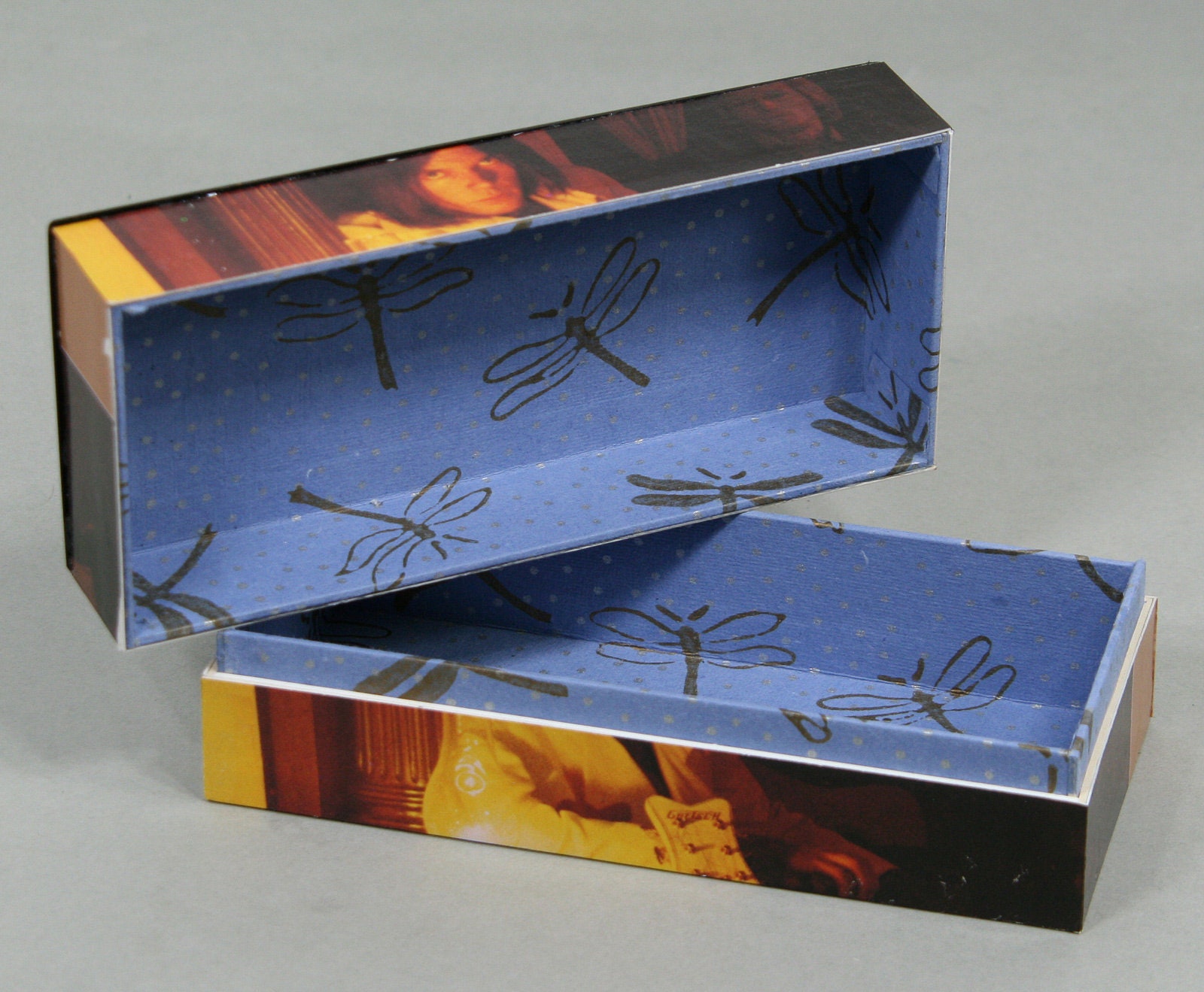 Mini Groove Box - Handmade From Recycled Vinyl Record Neil Young Decade ...
