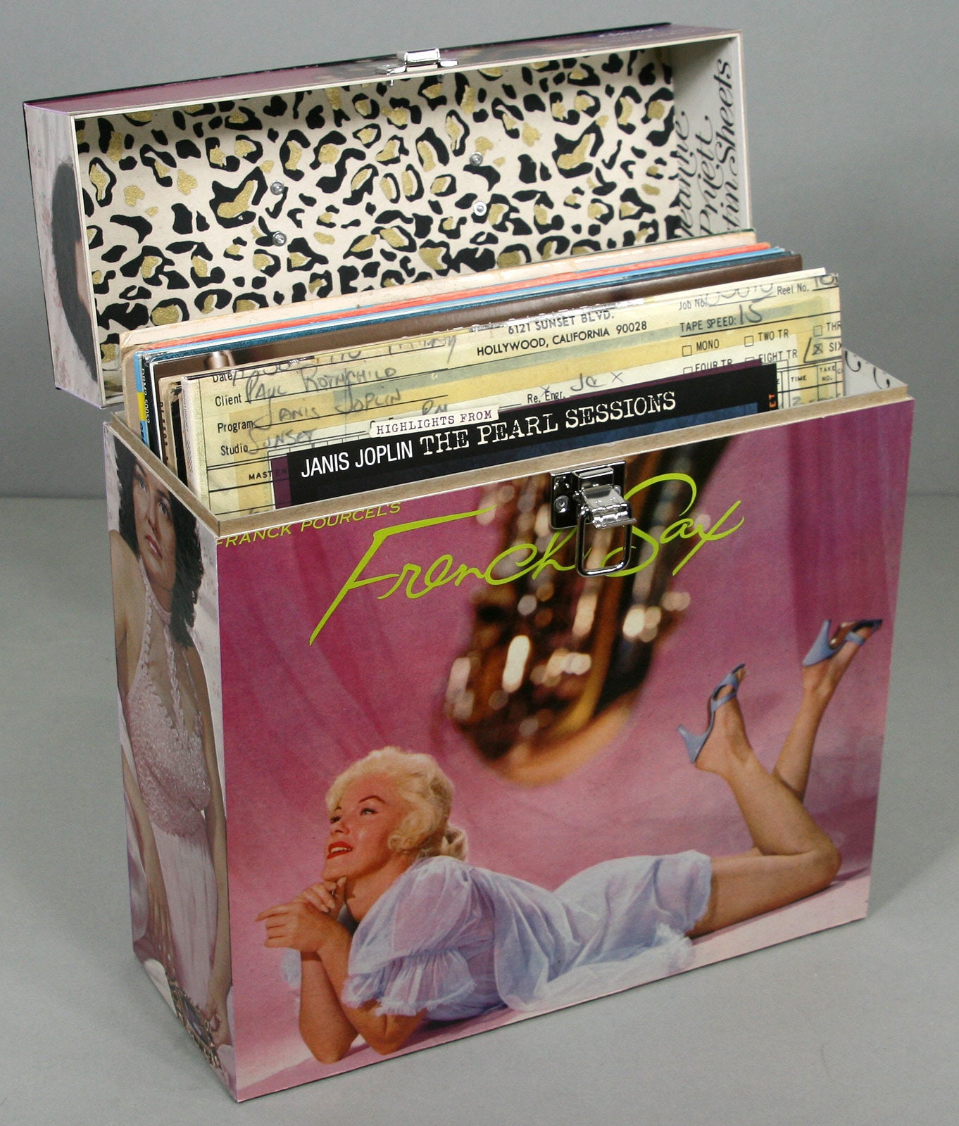 Handmade 10-inch LP or 78 Rpm Record Case Box - Sax Appeal - Etsy